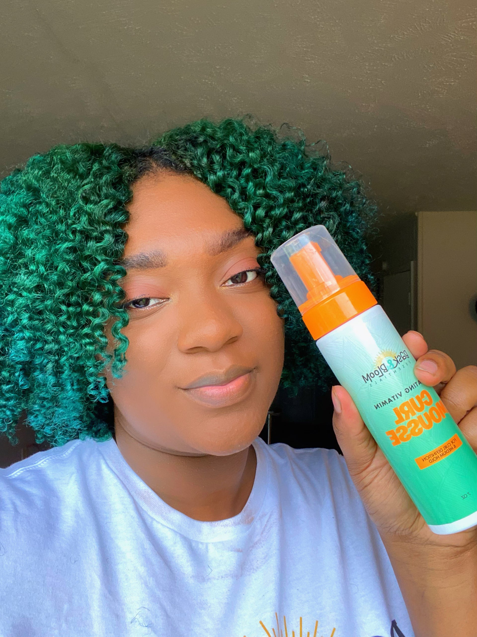 Hydrating Vitamin Curl Mousse | Bask & Bloom Essentials